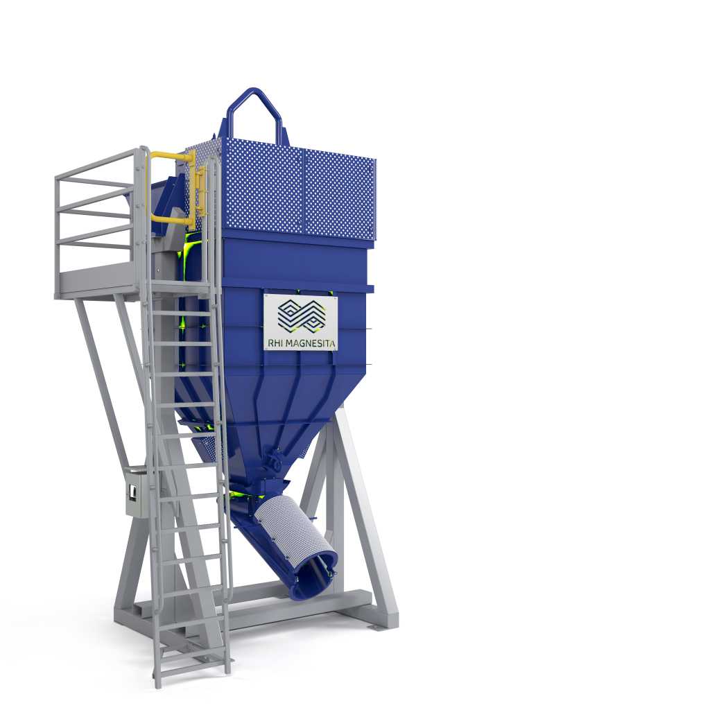 Refractory Lining Repair by use of crane | RHI Magnesita