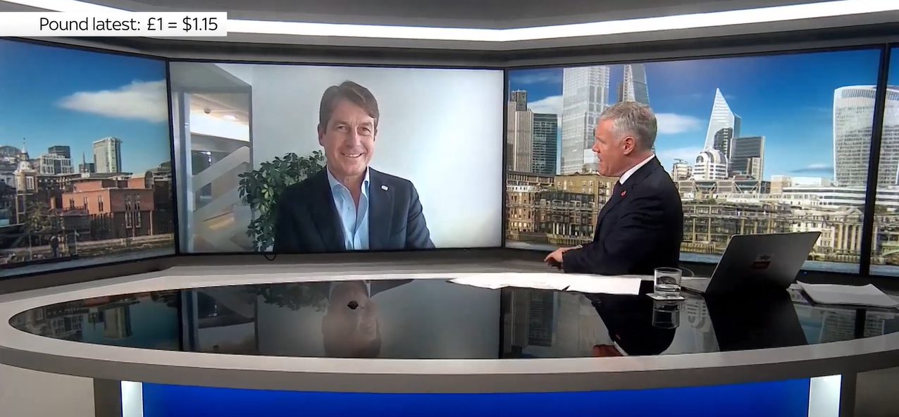 Stefan Borgas on Sky News Live | RHI Magnesita