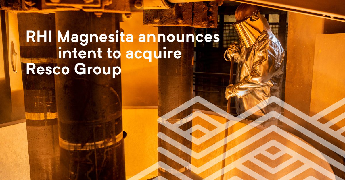 Acquisition of Resco Group | RHI Magnesita
