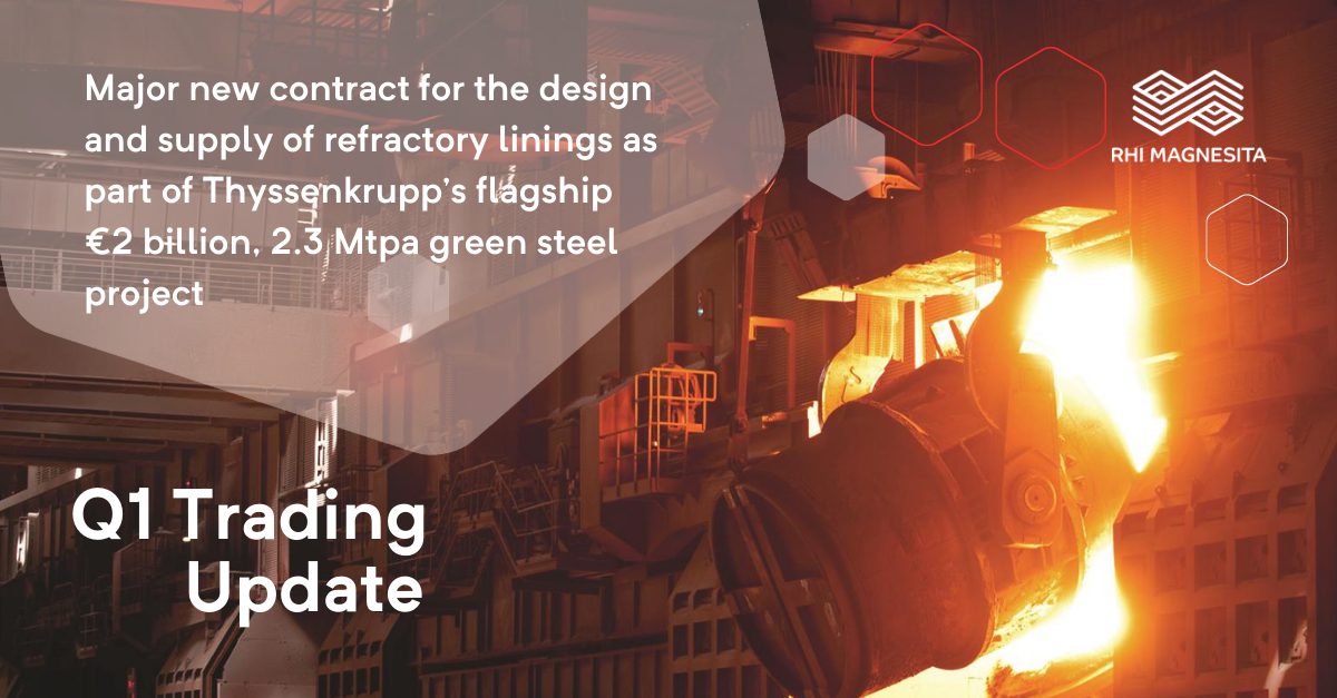 Q1 Trading Update | RHI Magnesita